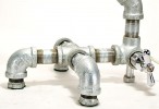 Modern Plumber Pipe Desk Lamp - ADD Custom Made High-End Lighting